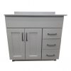 Rentown Limestone Vanity | Wholesale | Builders Surplus