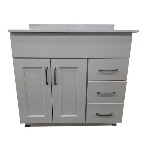 Rentown Limestone Vanity | Wholesale | Builders Surplus