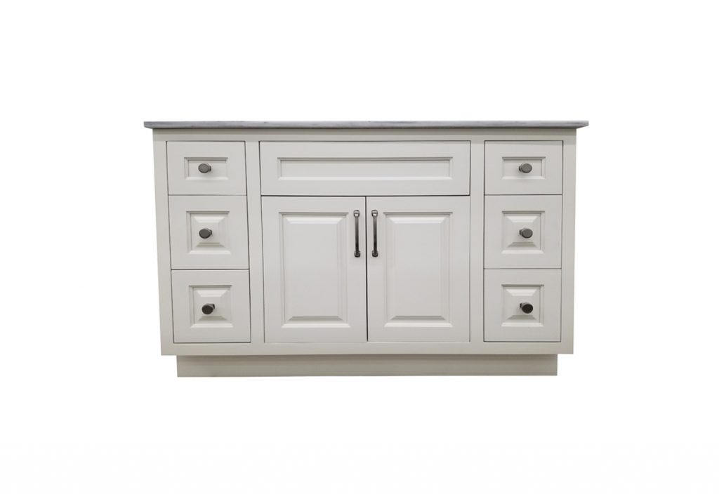 Moderna Shaker White Vanity | Great Value | Builders Surplus