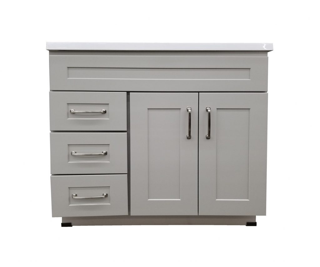 Tulum Oak Vanity & Top | See Options at Builders Surplus