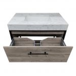Tulum Oak Vanity & Top | See Options at Builders Surplus