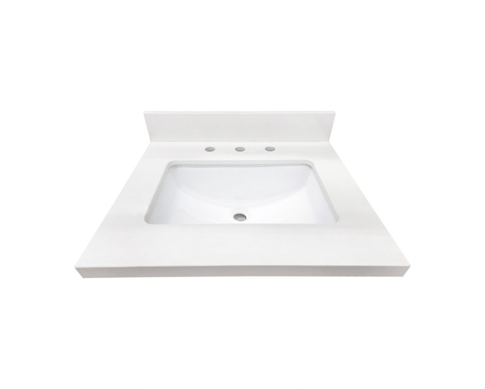 Mohave Quartz Square Vanity Top | Builders Surplus