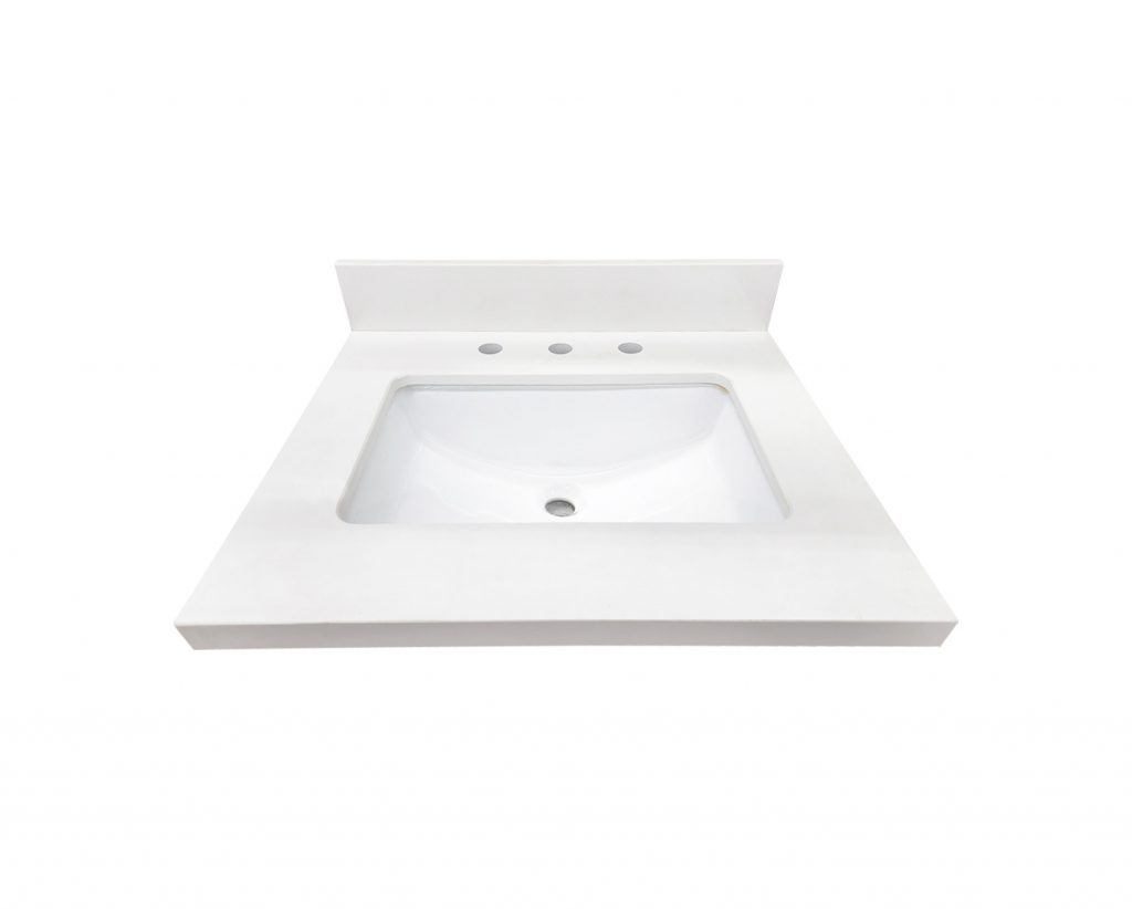 Mohave Quartz Square Vanity Top | Builders Surplus