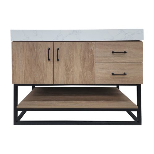 Evita Natural - Black Frame Vanity & Top - Builders Surplus - Wholesale ...