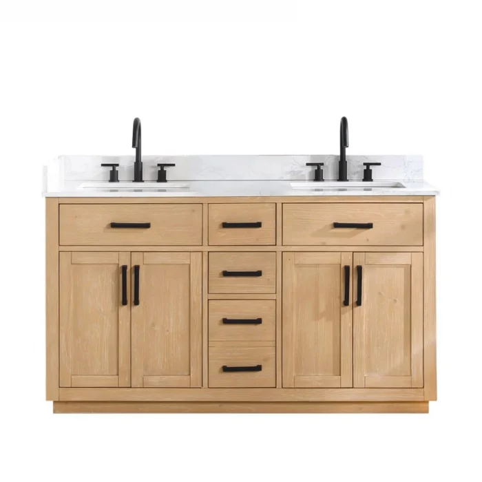Gavril Light Brown Vanity & Sink Top | Builders Surplus