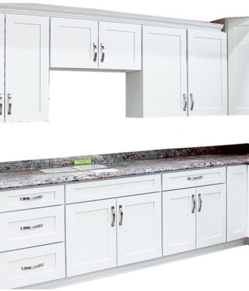 Rentown Limestone Kitchen Cabinets | Builders Surplus