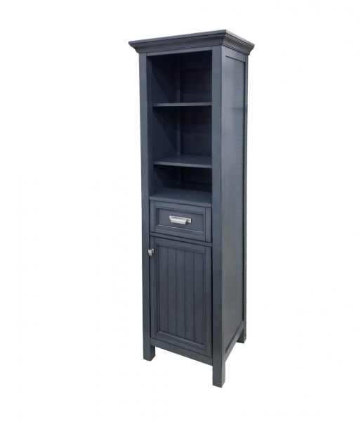 Vanderburg Slate Linen Cabinet | LA Local | Builders Surplus