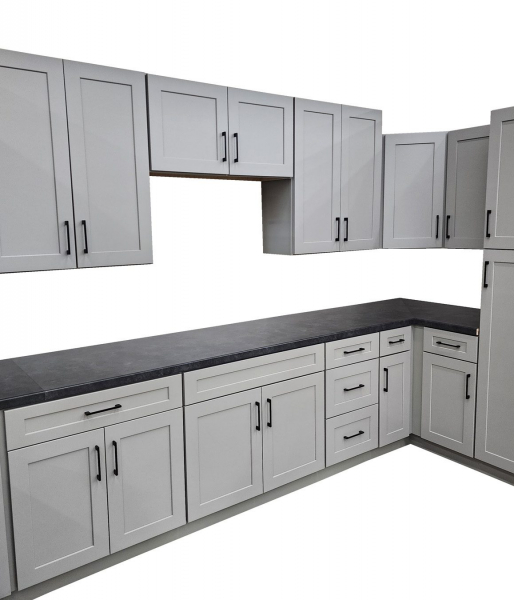 Rentown Limestone Kitchen Cabinets | Builders Surplus