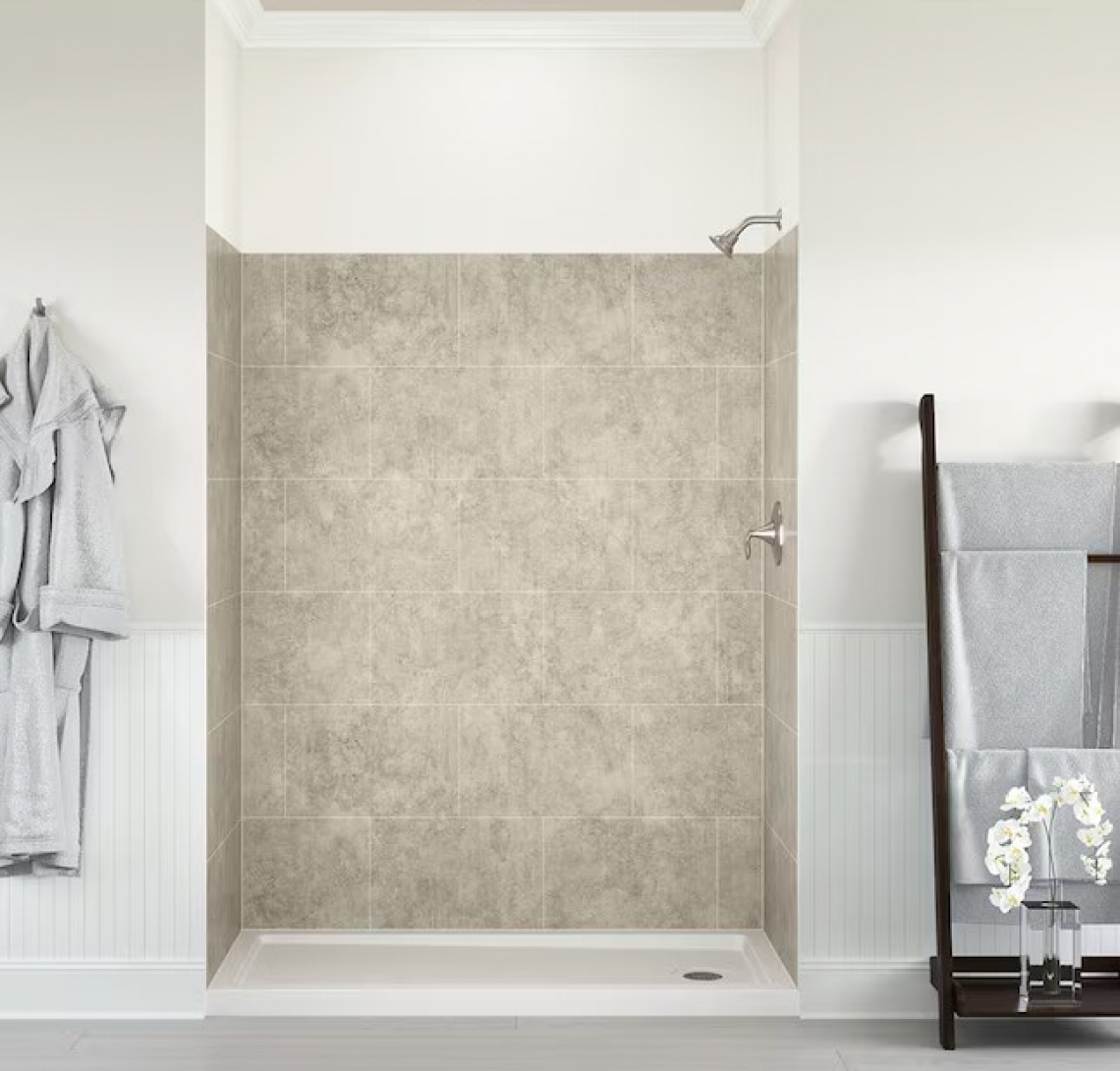 Pre-Assembled Shower Wall Panels | Builders Surplus